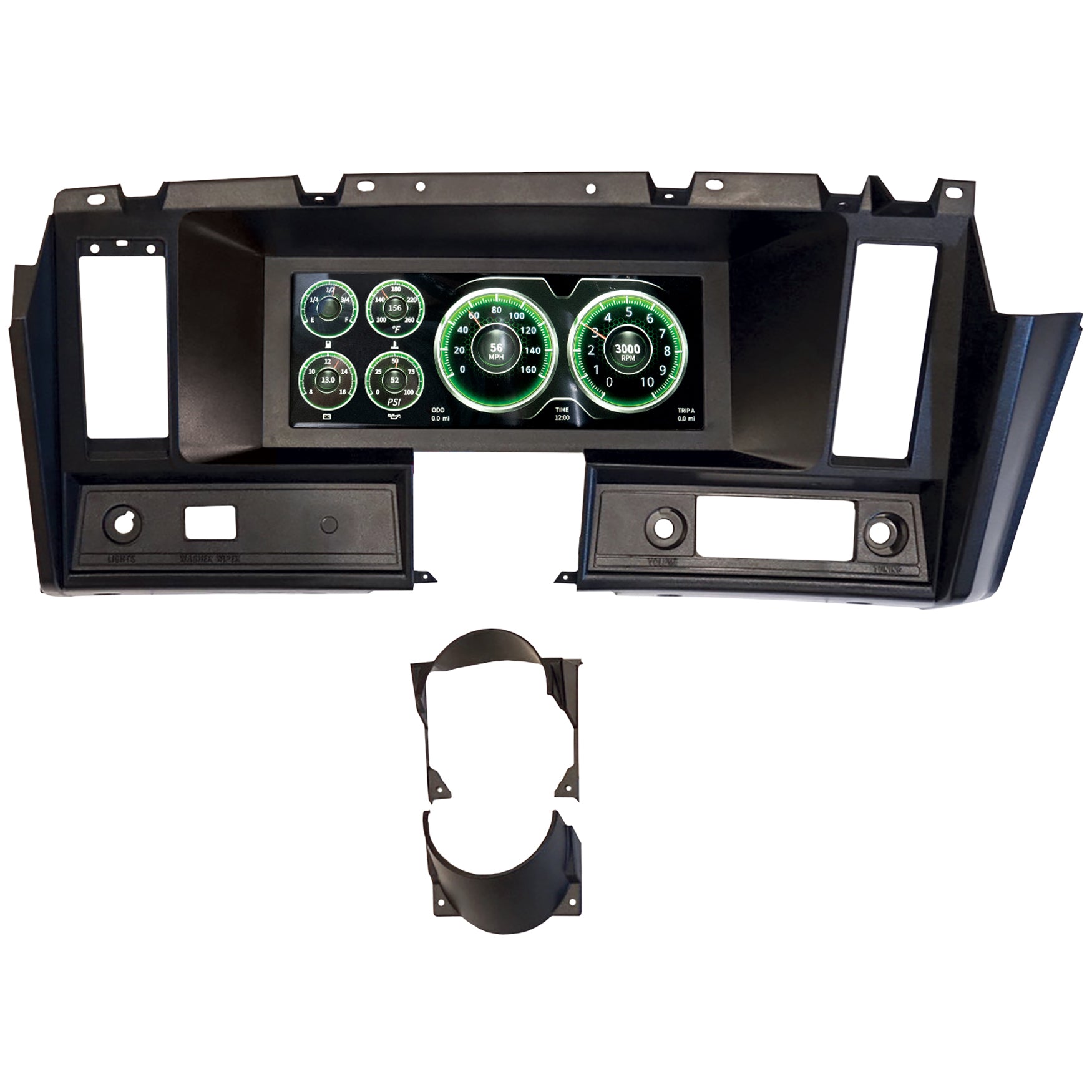 INVISION LCD DASH KIT 69 CAMARO DIRECT FIT DIGITAL DASH – Automotive ...